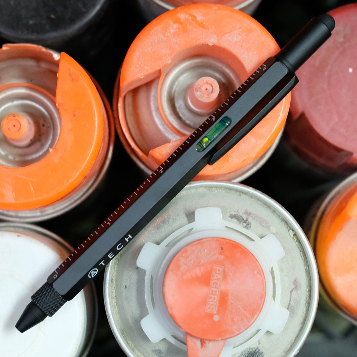 6-in-1 Multi-Functional Level Pen – ATECH